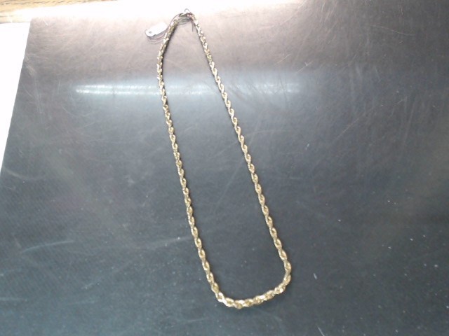 14k YG Rope Chain. Weighs over ONE TROY OUNCE! (32.1g) BEAUTIFUL ...