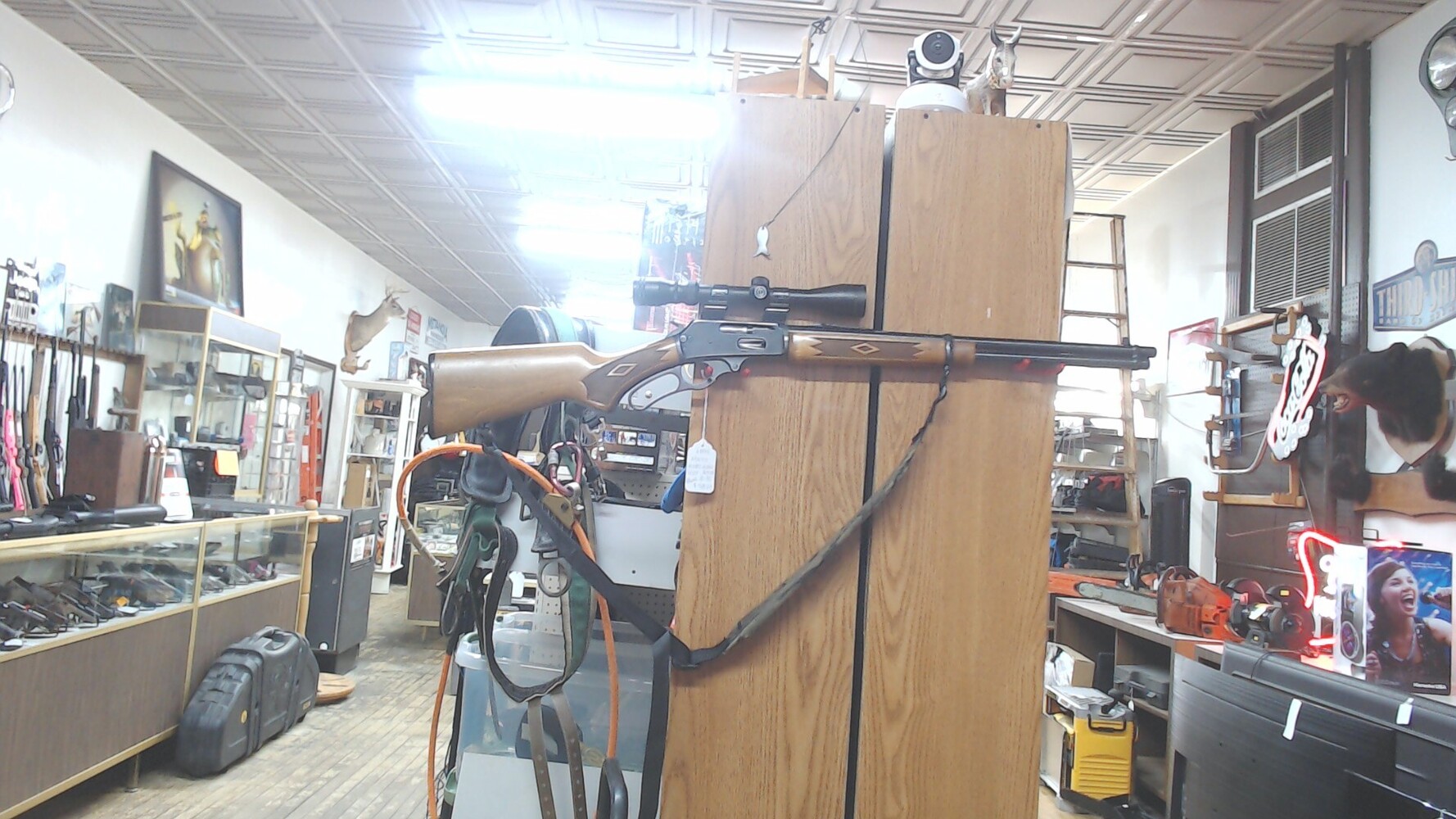 Marlin Model: 30AW Lever-Action 30-30, JM Stamped, w/ 3-9x40 Scope ...